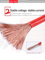 China 4M Heavy Duty Pure Copper Car Battery Jump Leads Booster Cables for Car Van Truck for sale