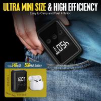 China YANTU AM51 Portable Digital Mini Electric Bicycle Motorbike Air Pump for Tyre Pumping for sale