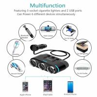 China MAX 120W YANTU B39-C 12v Car Charger Adapter with Dual USB QC PD and Voltage Monitoring for sale