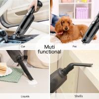 China YANTU V01 Black High Power Portable Wireless 120W Cordless Handheld Car Vacuum Cleaner for sale