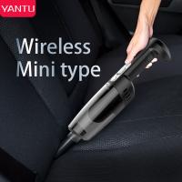 China 4000PA Suction Power YANTU V01 Portable Handheld Black Car Vacuum Cleaner for Car 12V for sale