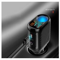 China YANTU L03 120W Car Charger Dual USB QC PD Voltage Monitoring for Maximum Charging Power for sale