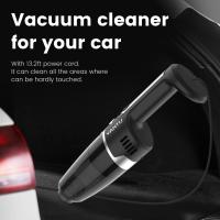 China 12V Wired Auto High Power Strong Suction 5500PA Portable Handheld Car Cleaner Vacuum for sale