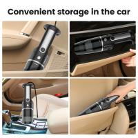 China 12V Wired Auto High Power Strong Suction 5500PA Portable Handheld Car Cleaner Vacuum for sale