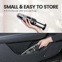 China 12V Mini Portable Handheld Vacuum Cleaner for Car Wash Cleaning YANTU V01S Cyclone Wired for sale