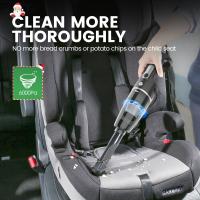 China 12V Mini Portable Handheld Vacuum Cleaner for Car Wash Cleaning YANTU V01S Cyclone Wired for sale