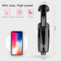 China 12V DC 100W 4000PA Portable High Power Handheld Car Vacuum Cleaner for Home YANTU V01 for sale
