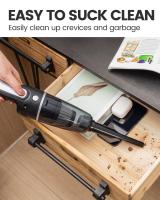 China YANTU V01S High Power Corded Portable Car Vacuum Cleaner for Carpet and Seat Cleaning for sale