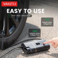 China Portable Automatic Air Pump Compressor for Car Tyres YANTU A31 12v Electric Inflator for sale