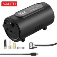 China Digital Automatic Electric 12V Car Tire Inflator with Dual Cylinders and Noise ≤90dB for sale
