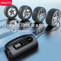 China Double Cylinder Car Tyre Inflator Air Pump YANTU A26 Portable Wireless Air Compressor for sale