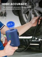 China Universal Fitment YANTU A05 Mini 12V 150PSI Car Tire Inflator Rechargeable Tyre Air Pump for sale