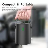 China YANTU A05 Wired Air Compressor 100W High Pressure Portable Electric Inflator for Car Tyre for sale
