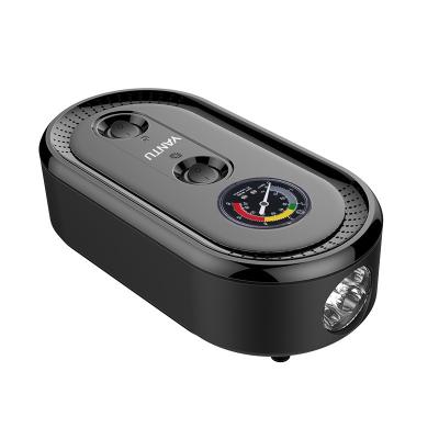 China Portable Cable Car Air Pump Black Mechanical 101-150PSI Single 22 Cylinders Inflator for sale