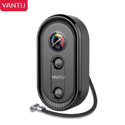 China 2007-2021 Year YANTU A01 250PSI 12V Mechanical Portable Wired Air Pump Car Tire Inflators for sale