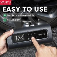 China YANTU A22 Double Cylinder Wireless Air Compressor High Pressuret Tire Inflator 150PSI for sale