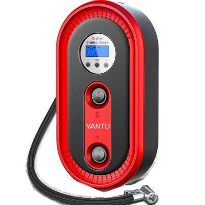 China Air Flow 25LPM YANTU A01 High Speed Rechargeable 12V Electric Power Car Tyre Inflator for sale