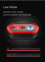 China Air Flow 25LPM YANTU A01 High Speed Rechargeable 12V Electric Power Car Tyre Inflator for sale