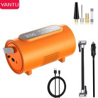 China YANTU A26 Wired Car Tire Inflator 120W with SOS Emergency Light and Powerbank Portable for sale