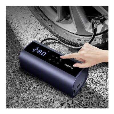 China YANTU A22 12V Wireless Rechargeable Car Pump Heavy Duty Automobile Wheel Tyre Inflator for sale