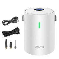 China 12V YANTU A05 Wireless Mini Air Compressorator with Powerbank and 150PSI Max Pressure for sale