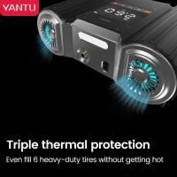 China Truck Tire Inflator YANTU E2 Metal Corded High Pressure Air Pump with Digital Display for sale