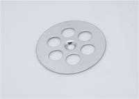 China Stainless Steel Sink Strainer OD 65mm Replacement Shower Pan Drain Cover Silver for sale