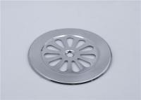 China Stainless Steel 4 Inch Round Shower Drain Cover 80mm Floor Sink Strainer for sale