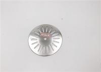 China Stainless Steel Shower Drain Strainer Cover OD 95mm Silver Sink Strainer for Bathroom Stall for sale