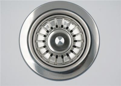 China Durable Kitchen Sink Drain Filter , Stainless Steel Kitchen Sink Stopper for sale