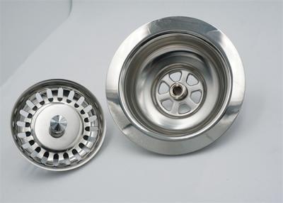China Custom Kitchen Sink Strainer Set Corrosion Resistance Anti - Clogging for sale