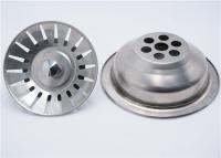 China Waterproof Kitchen Sink Strainer Plug , Sink Strainer Basket  Easy To Clean for sale
