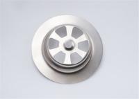 China Custom Kitchen Sink Strainer Parts Round Stainless Steel HW-12 Anti-Rust OD 70mm for sale