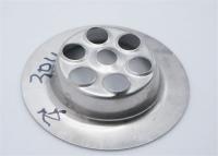 China Stainless Steel Sink Strainer OD 62mm Kitchen Sink Stopper 304 Grade Silver for sale