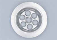 China Stainless Steel Sink Strainer OD 62mm Kitchen Sink Stopper 304 Grade Silver for sale