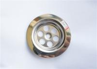 China Stainless Steel 304 Sink Strainer 70mm OD 39mm ID Mirror Polish Silver for sale