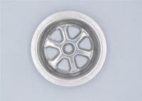 China Custom Kitchen Sink Plug Strainer Stainless Steel 70mm OD Anti-Oil Drain Filter for sale