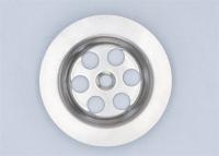 China Flat Kitchen Sink Strainer Plug , Kitchen Sink Drain Stopper Easy To Clean for sale
