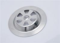 China Stainless Steel Kitchen Sink Strainer 75mm OD 41mm ID for Waste Drain Parts for sale