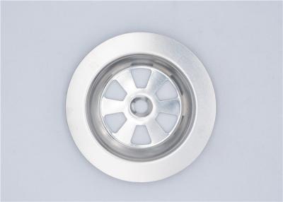China Stainless Steel Kitchen Sink Strainer 75mm OD 41mm ID for Waste Drain Parts for sale