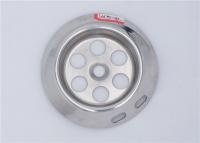 China Stainless Steel Bathroom Basin Strainer OD 67 mm 0.4-0.6 mm Thickness Sink Drain for sale