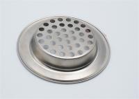 China Silver Stainless Steel Sink Strainer Good Filter Effect Corrosion Resistance for sale
