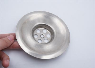 China Stainless Steel Bathroom Basin Strainer OD 115mm Durable Acid Alkali Resistance Sink Strainer for sale
