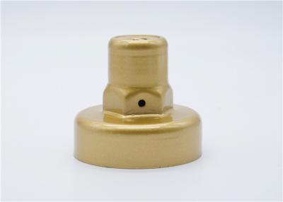 China 55mm Pressure Gauge Cover Set Golden Spray Painting Steel Stainless Steel 57mm Height for sale