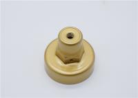 China 55mm Pressure Gauge Cover Set Golden Spray Painting Steel Stainless Steel 57mm Height for sale