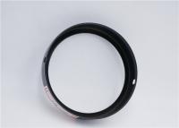 China Black Nickel Plating Pressure Gauge Cover 63mm OD with Screw Holes Steel HW-Y17 for sale
