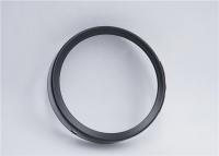 China Black Nickel Plating Pressure Gauge Cover 63mm OD with Screw Holes Steel HW-Y17 for sale