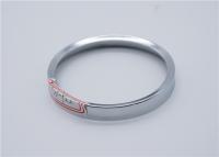 China Y63 OD 63mm Stainless Steel Ring Pressure Gauge Cover Accessory 8mm Height for sale