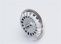 China Replacement Kitchen Sink Plugs , Stainless Steel Kitchen Sink Strainer for sale