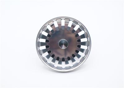 China Replacement Kitchen Sink Plugs , Stainless Steel Kitchen Sink Strainer for sale